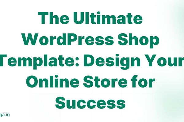The Ultimate WordPress Shop Template: Design Your… - Cotinga